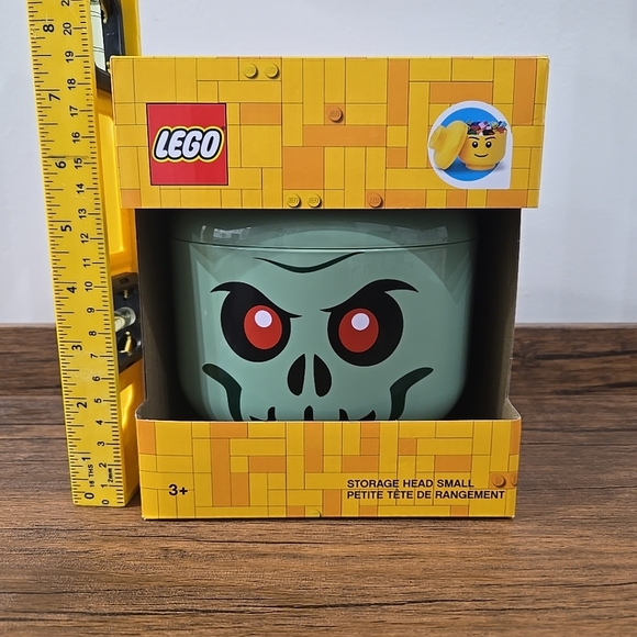 Lego | Toys | Lego Green Skeleton Zombie Storage Head Container New ...